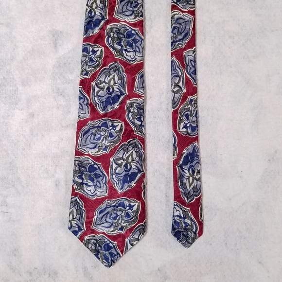 Hyde Park | Accessories | Hyde Park Allover Floral Pattern Neck Tie ...
